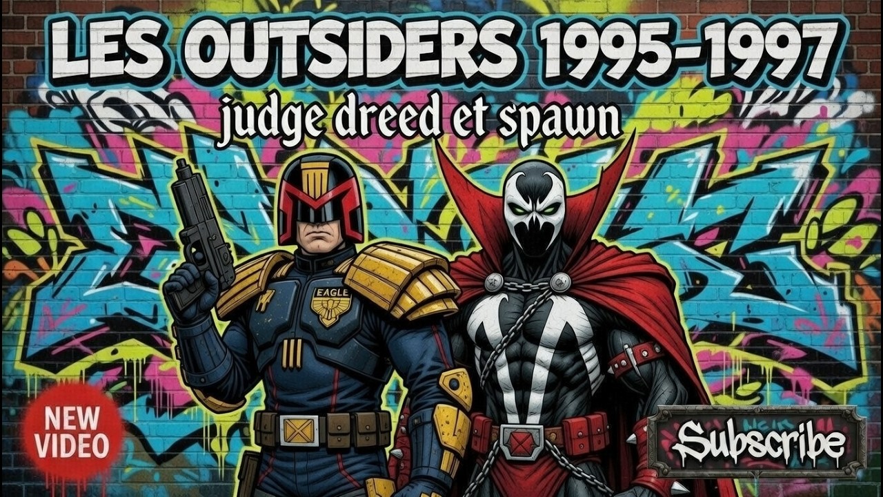 LES OUTSIDERS 1995 1997 judge dreed et spawn #90's #vintage # ...