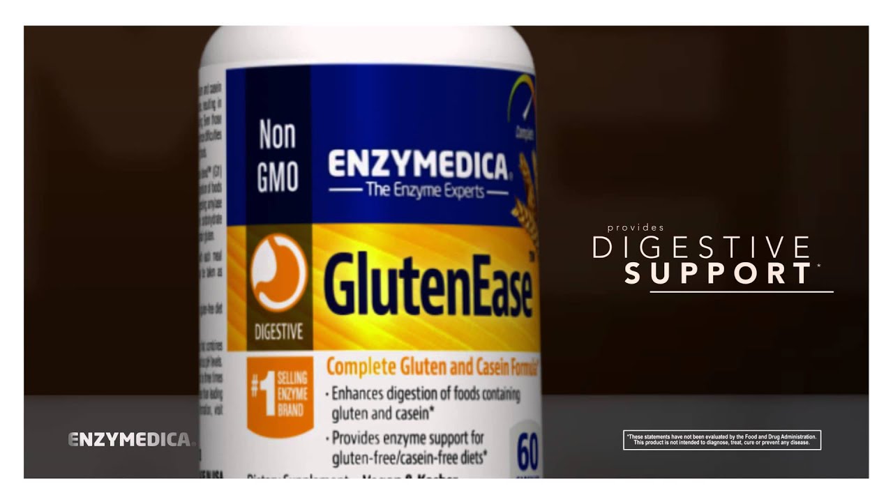 Enzymedica® GlutenEase™ | Premium, All-Natural Digestive Enzymes - YouTube
