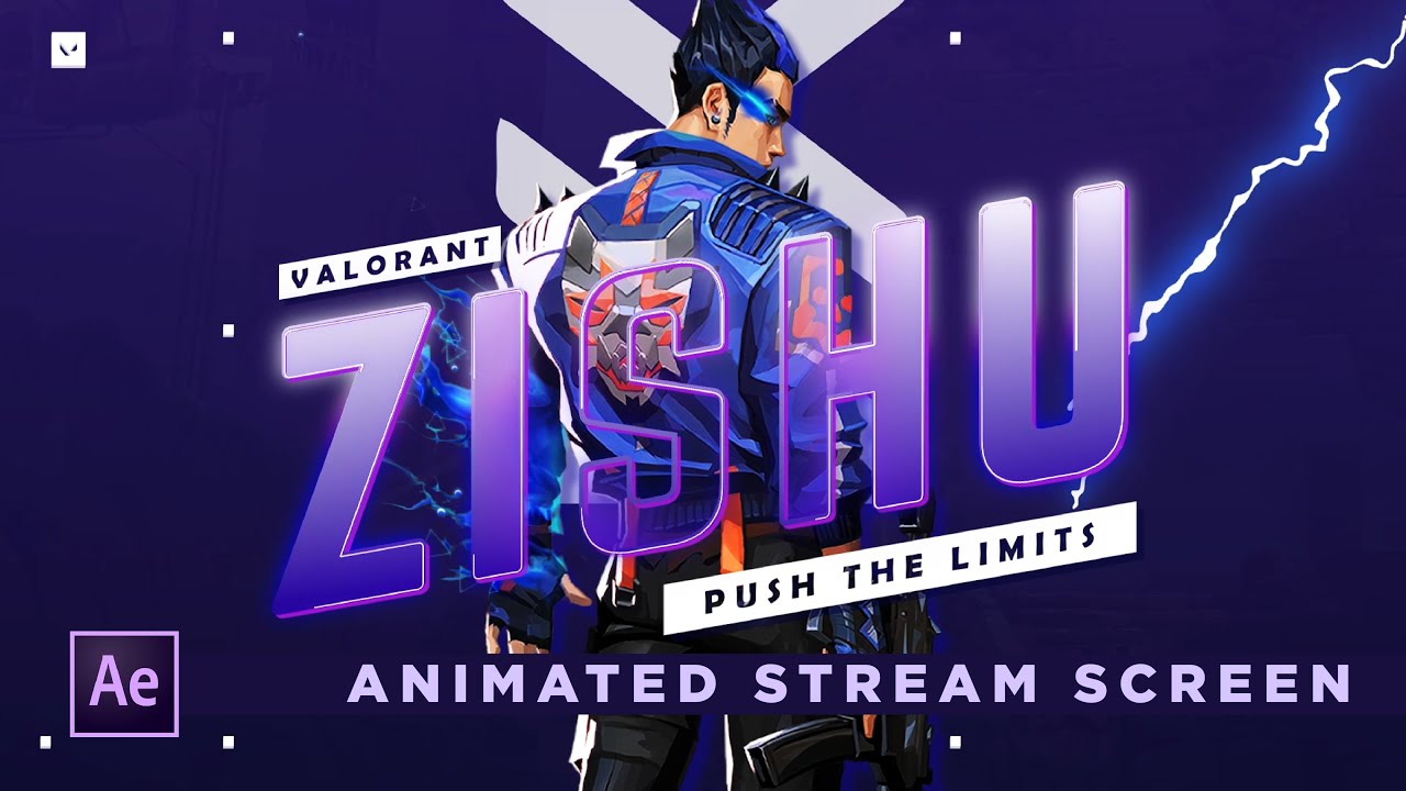Animated Stream Screen For VALORANT Streaming | Intro Animation | Free ...