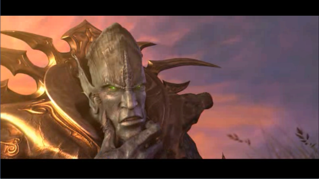 Warcraft 3: Under the Burning Sky + Undead ending cinematic (Undead ...