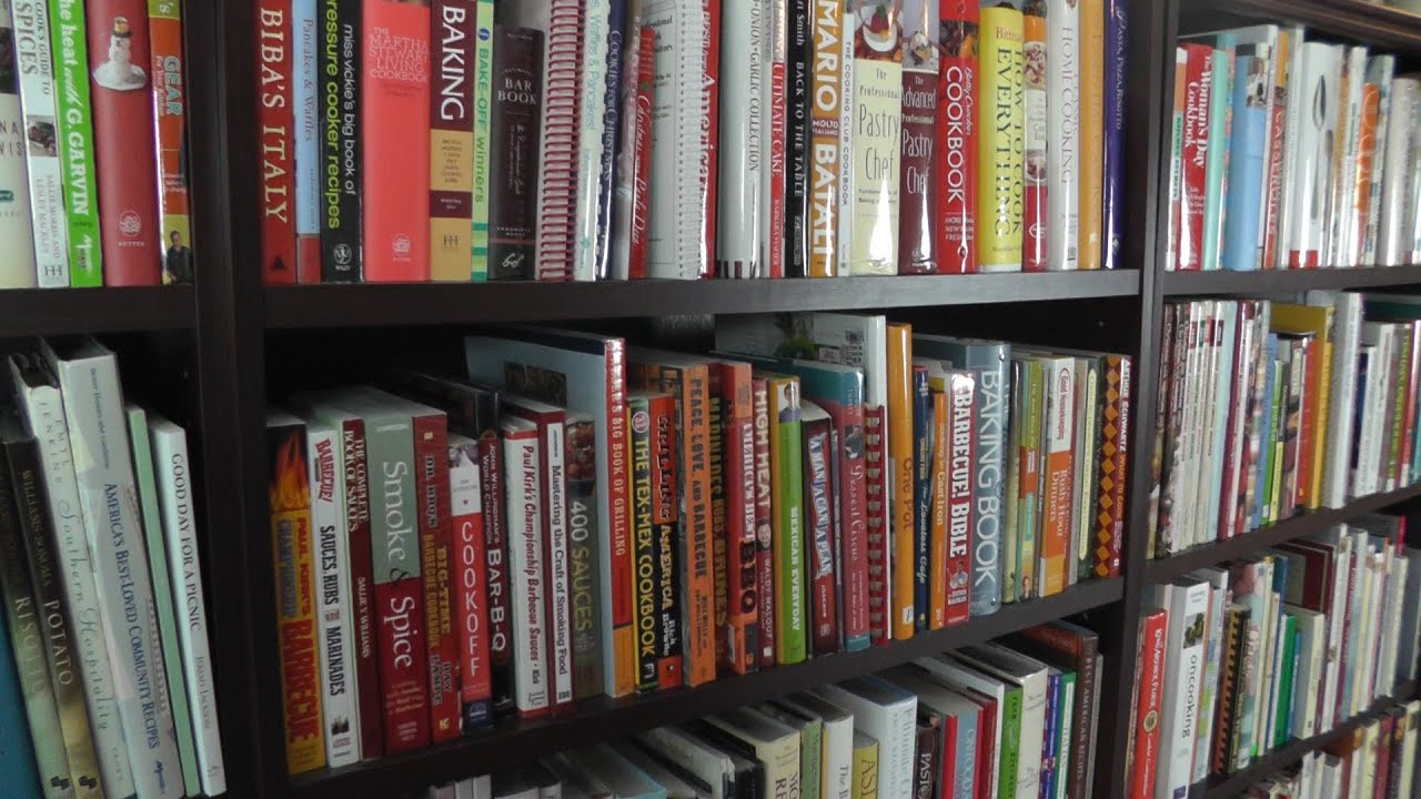Amy's Cookbook Library - YouTube