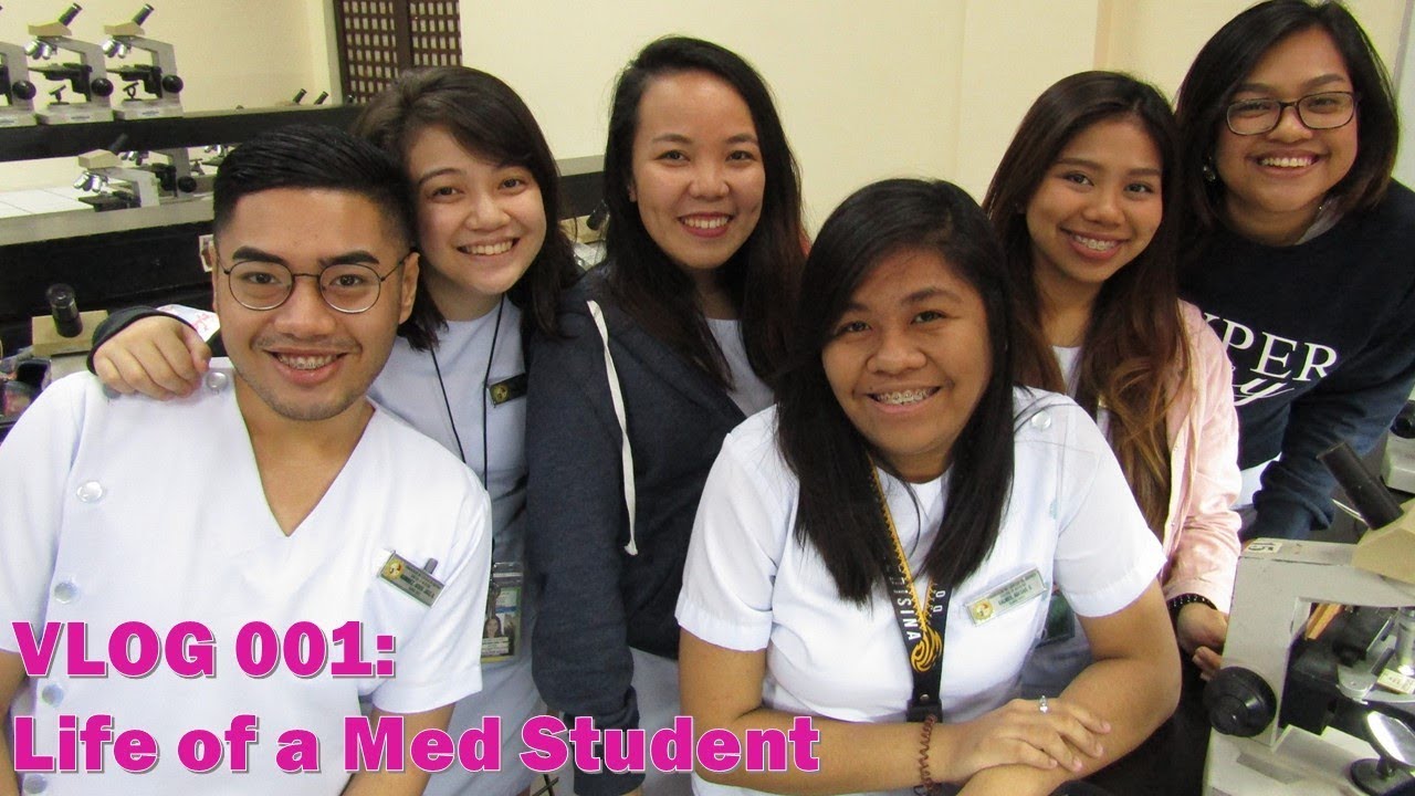 vlog #1 life of a med student | philippines - YouTube