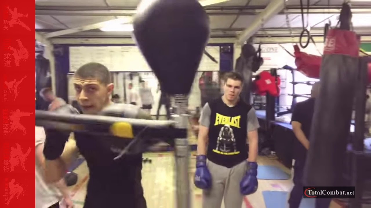 Speed ball Sparring Bar Spin bar - YouTube