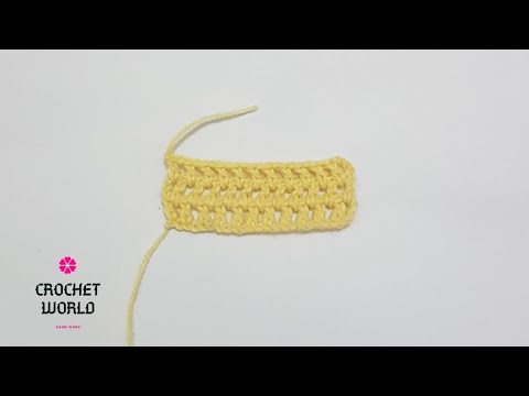How to make crochet Offset Mesh Stitch Tutorial English Free Pattern ...