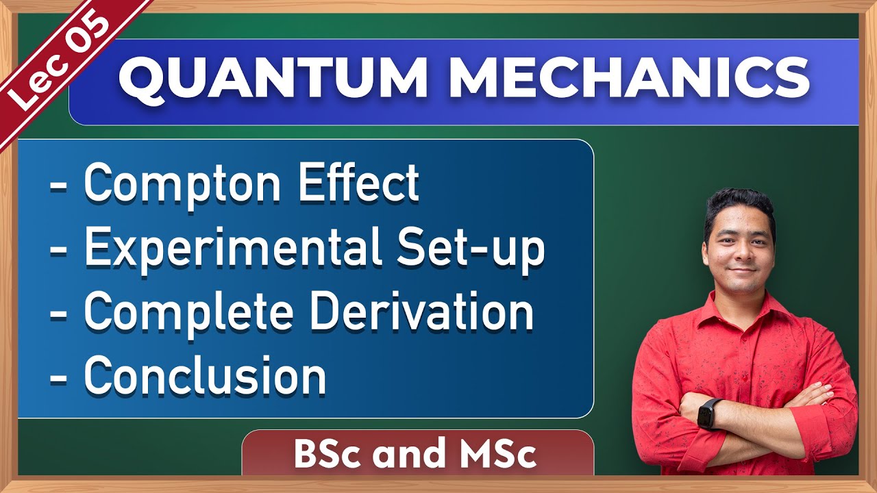 Quantum Mechanics | Compton Effect & It's Derivation | BSc & MSc Physics | Lec 5 - YouTube