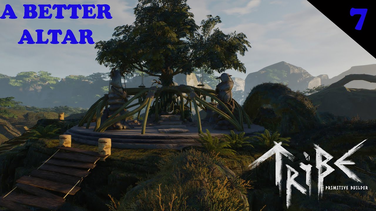 Tribe Primitive Builder Ep 7 Another tribe, another altar - YouTube