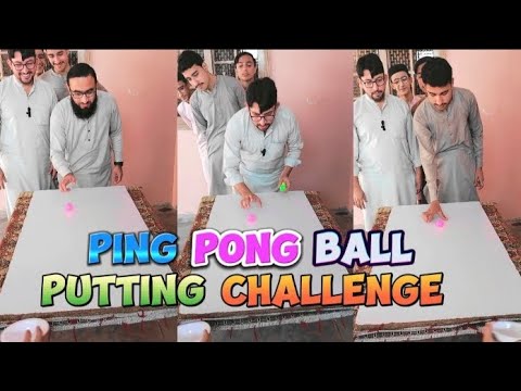 Ping Pong Ball Challenge | Put The Ball In Bowl And Win Rs.500/= - YouTube