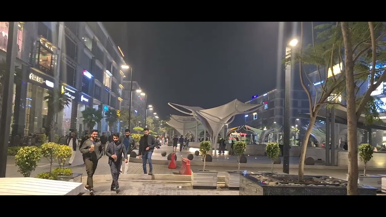 Defense Raya Lahore | Walking Tour at Night @tahiranwar7812 #youtube # ...