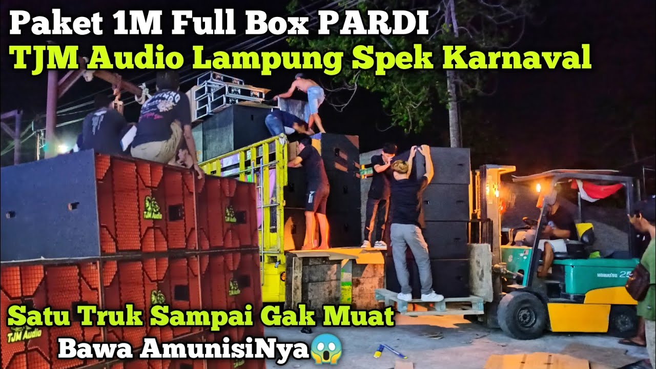 Paket 1M Full Box PARDI,,TJM Audio Titisan Baru Brewog Full Amunisi ...