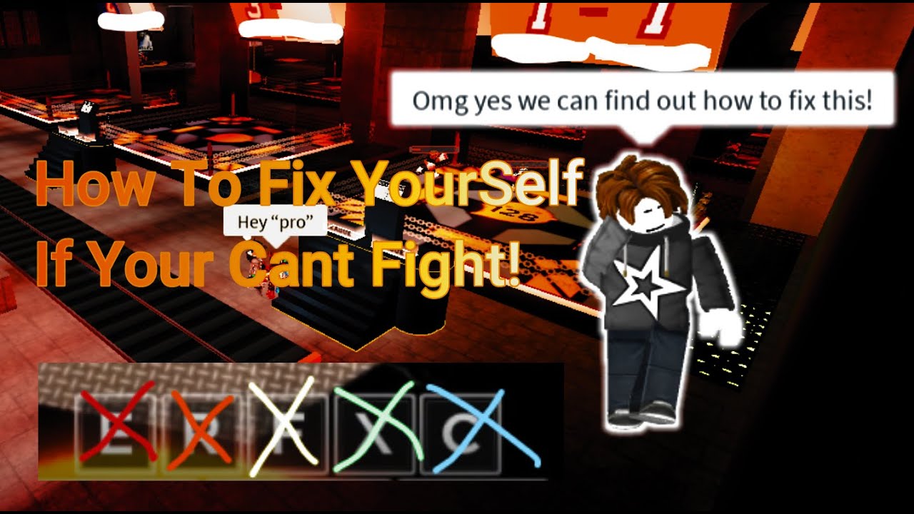 How To Fix Yourself When You Cant Fight In Boxing League - YouTube