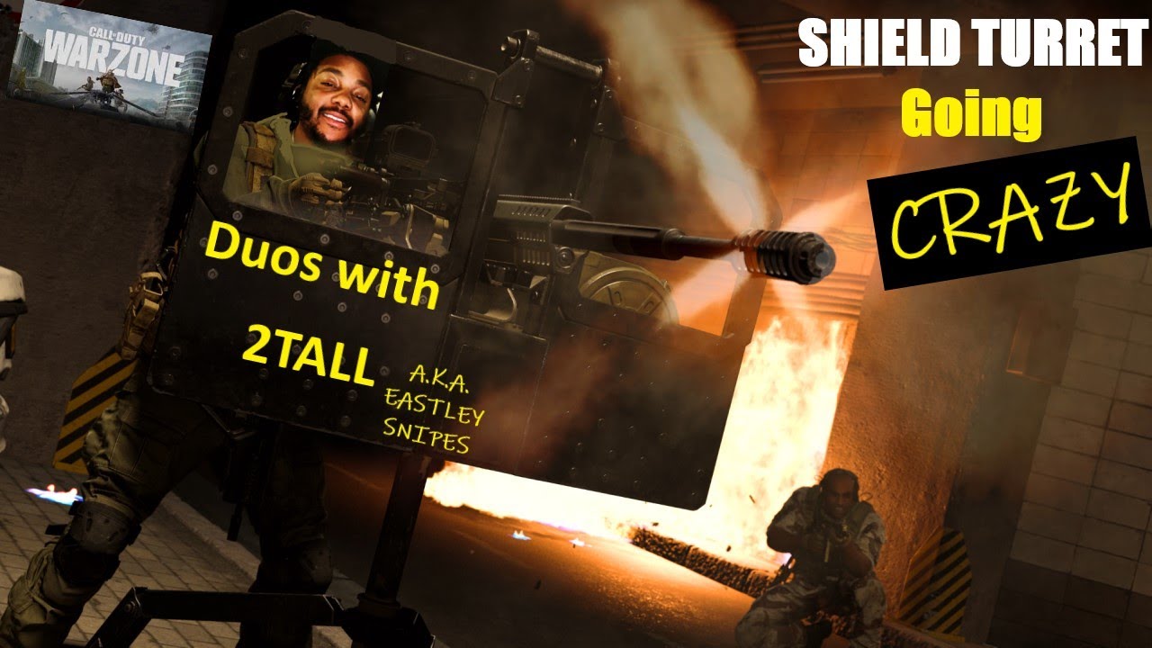 How to use the shield turret 🤓 WARZONE call of duty - YouTube