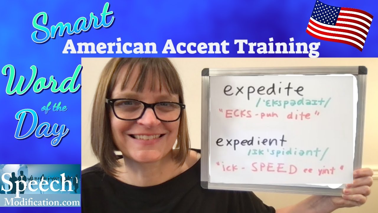 How to Pronounce Expedite and Expedient - YouTube