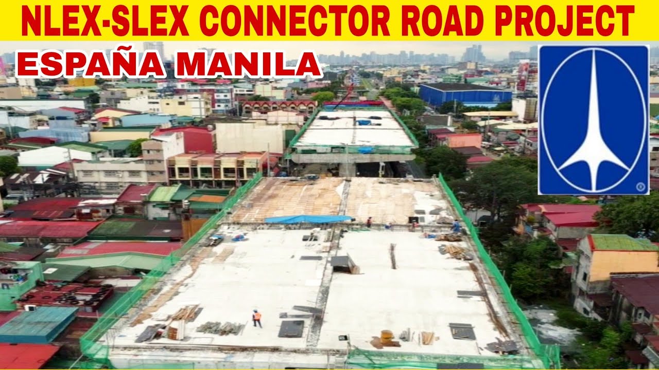 DMCI NLEX-SLEX CONNECTOR ROAD PROJECT ESPAÑA MANILA Latest Update - YouTube