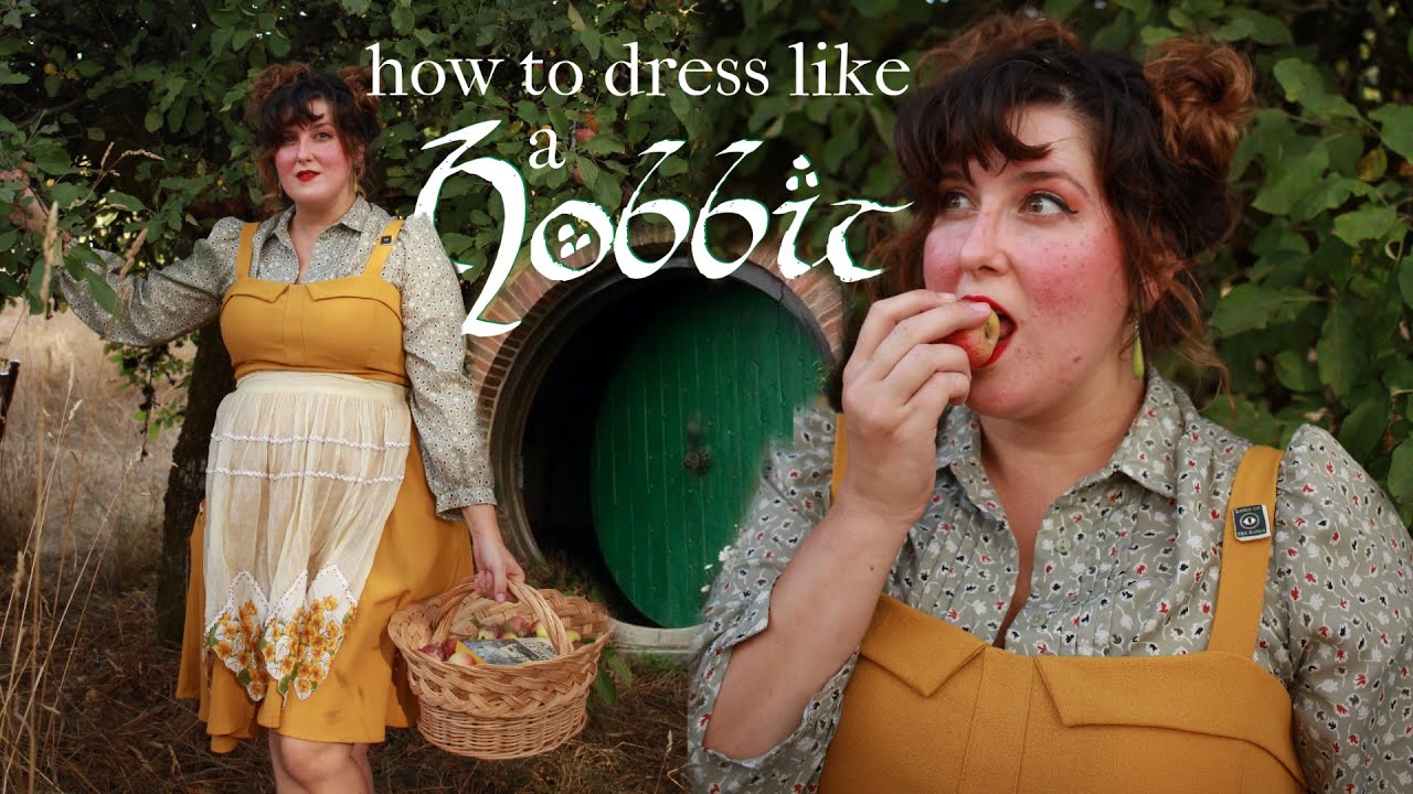 How to dress like a hobbit || dressing hobbitcore for a week while ...