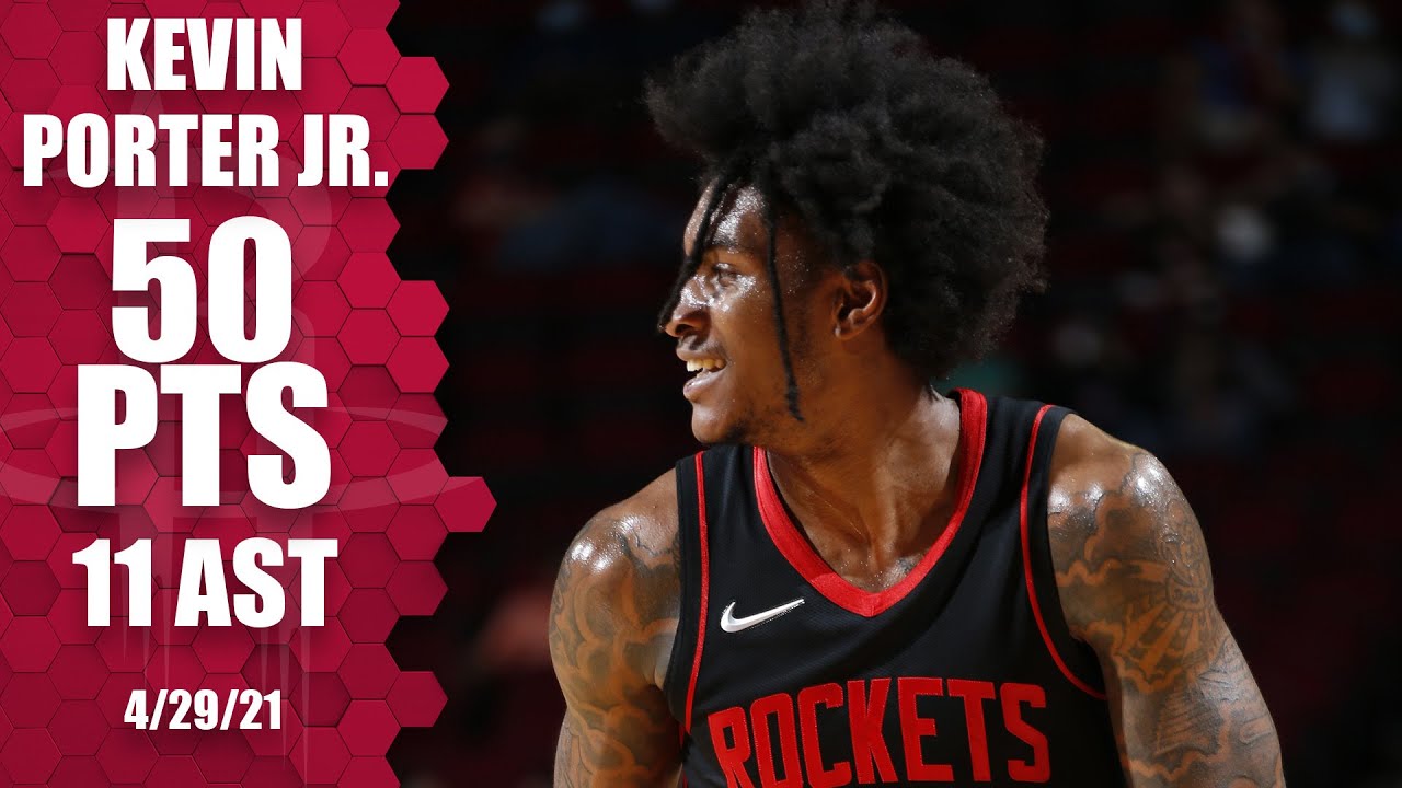 Kevin Porter Jr. GOES OFF for 50 PTS & 11 AST to lead Rockets to W ...