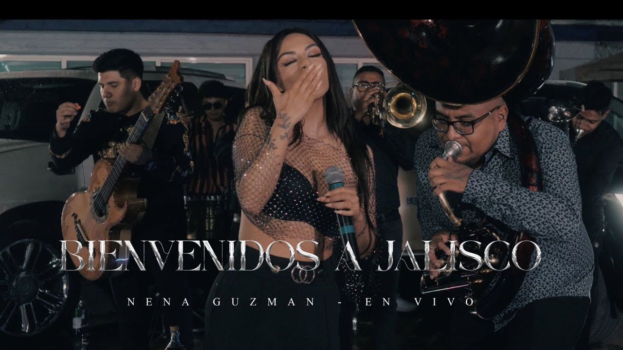 Nena Guzmán - Bienvenidos a Jalisco (EN VIVO) - YouTube