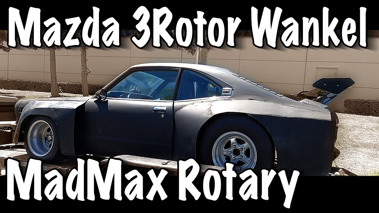Mazda RX3 - 3 Rotor 808 plans. - YouTube