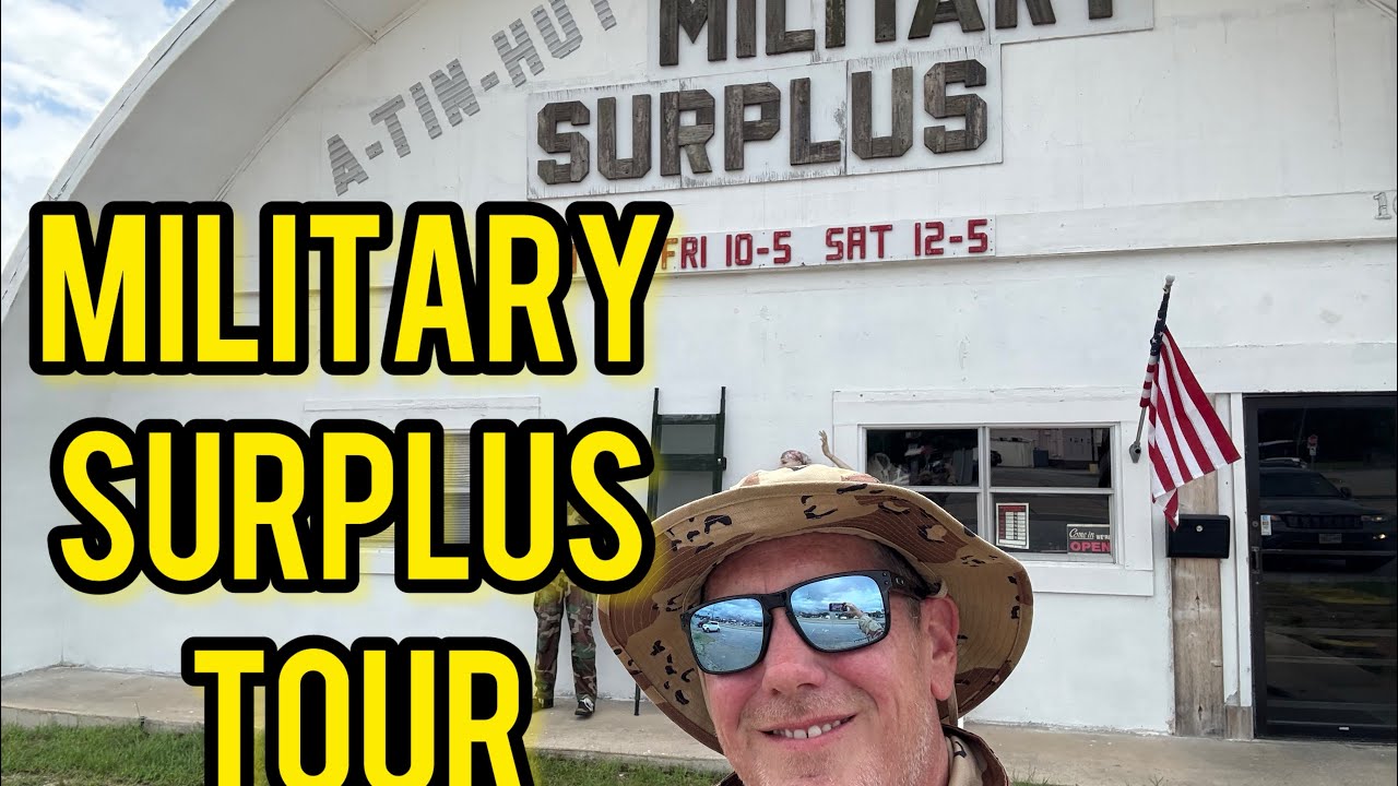 AMAZED At This Military Surplus Store! - YouTube