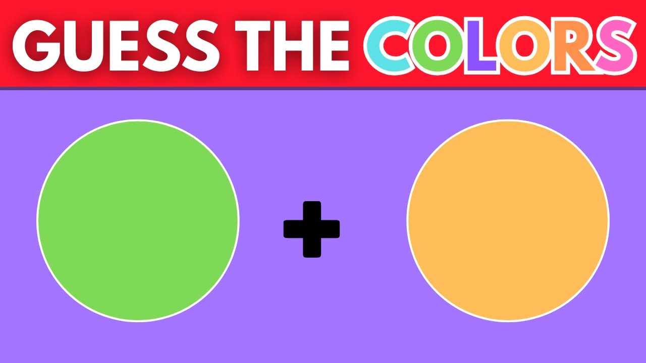 Guess the Color Challenge | Fun Color Mixing Quiz (50 Questions) - YouTube
