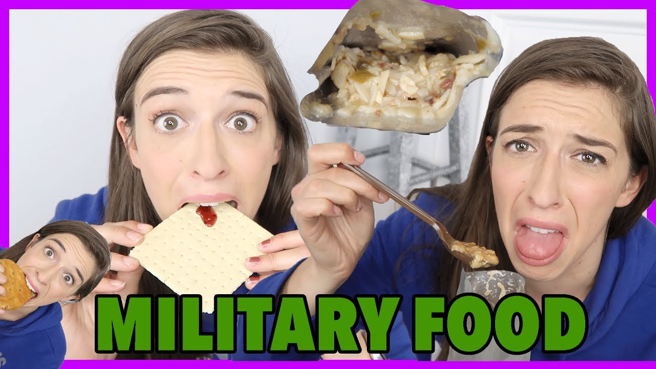 Trying Military Food! - YouTube