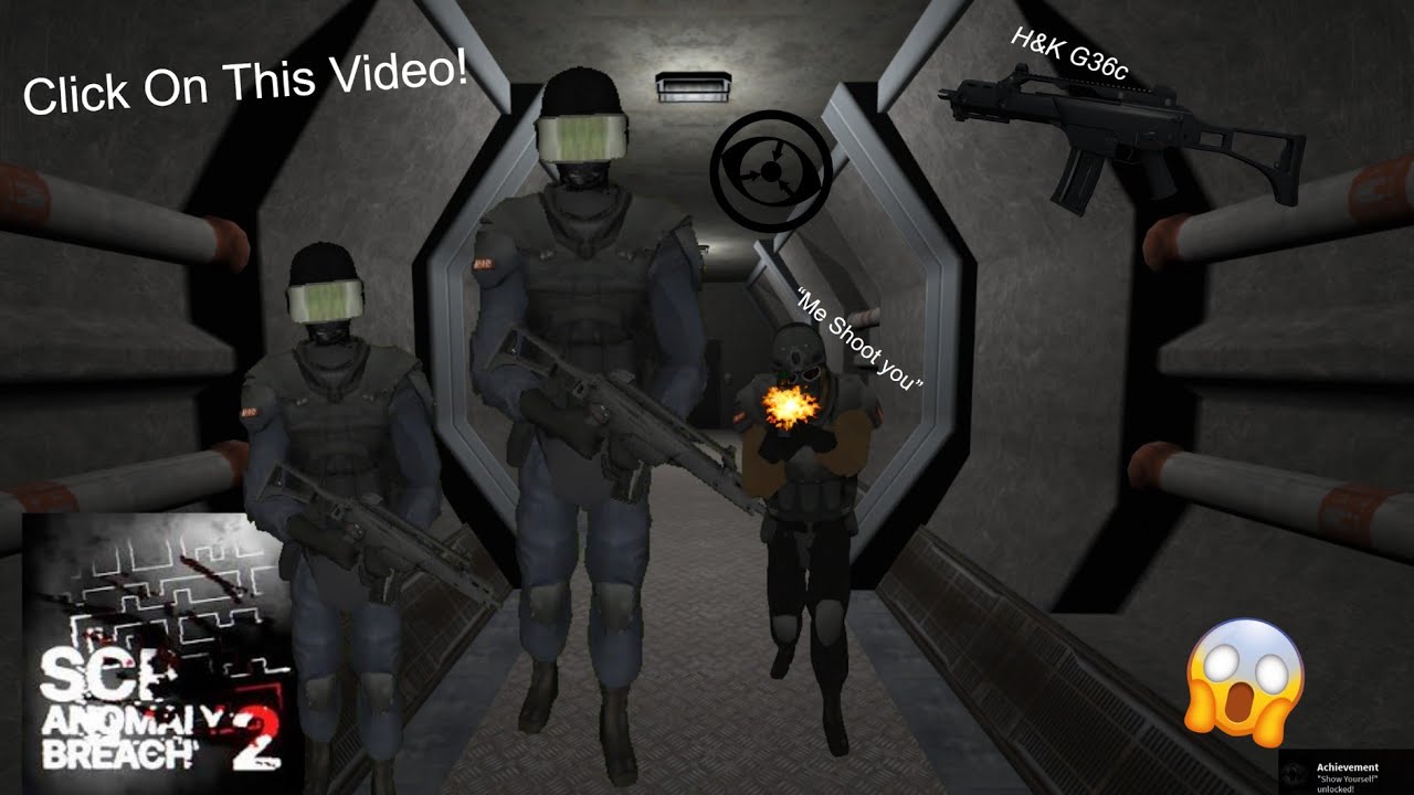 Playing SCP ANOMALY BREACH 2 As ETA-10 - YouTube