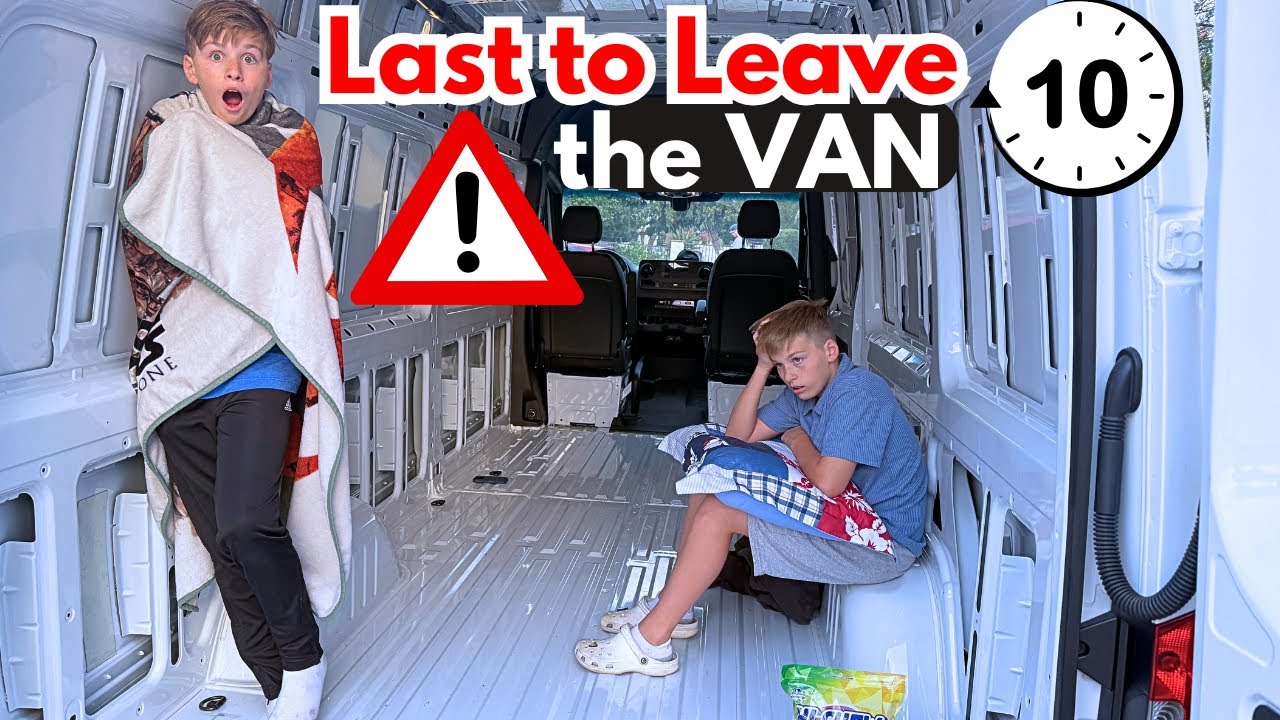 Last to Leave the VAN Challenge! - YouTube