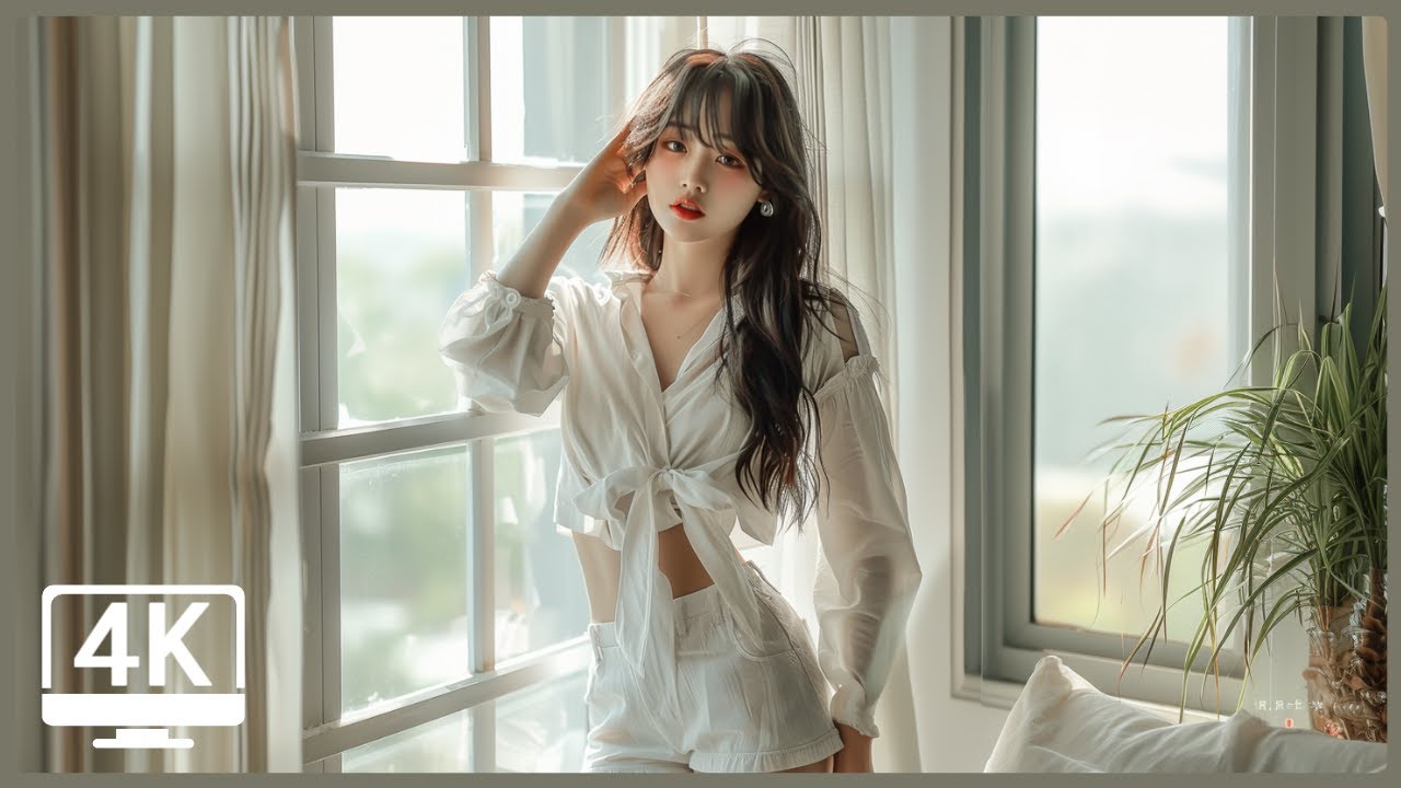 [4K] AI Fashion Lookbook - AI White Shirt Revolution: Setting New ...