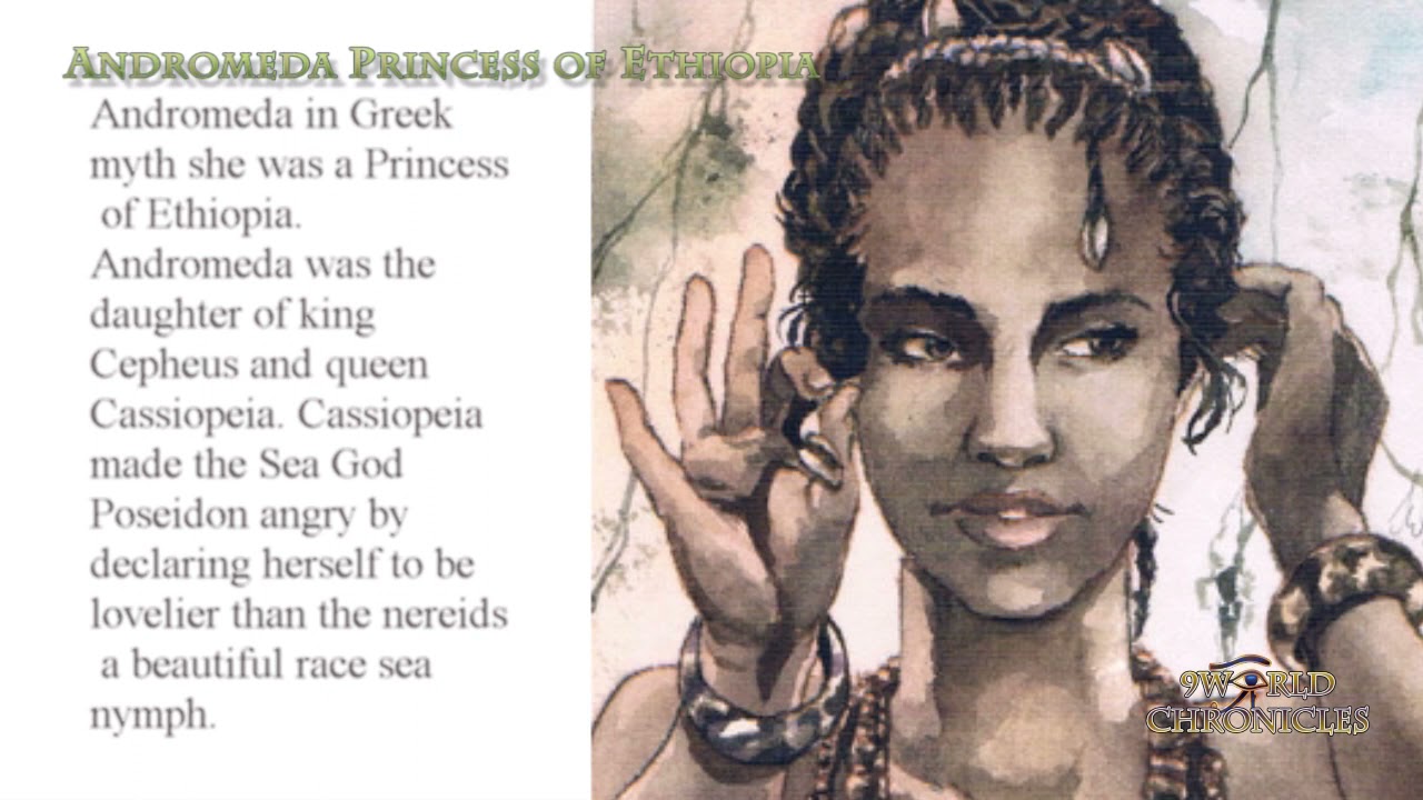 Andromeda Princess of Ethiopia - Greek mythology #Shorts - YouTube