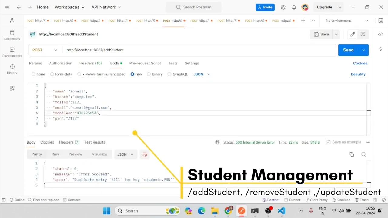 Library Management System: Node.js Project | Karishma Phapale - YouTube