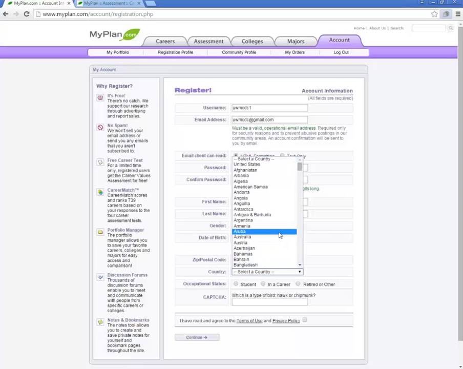 How to Use MyPlan - YouTube