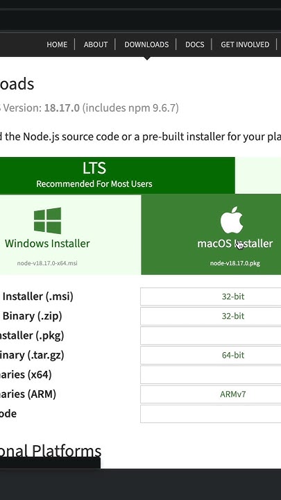 Quick and Easy Node.js Installation Guide | Node.js Setup 2023 #shorts #nodejs #Programming ...