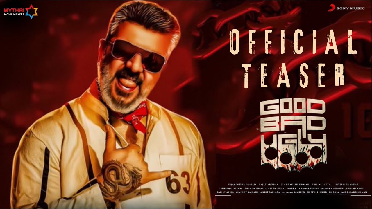 Good Bad Ugly Character Teaser | Ajith kumar | Trisha | Adhik Ravichandran | GV Prakash | Mythri ...