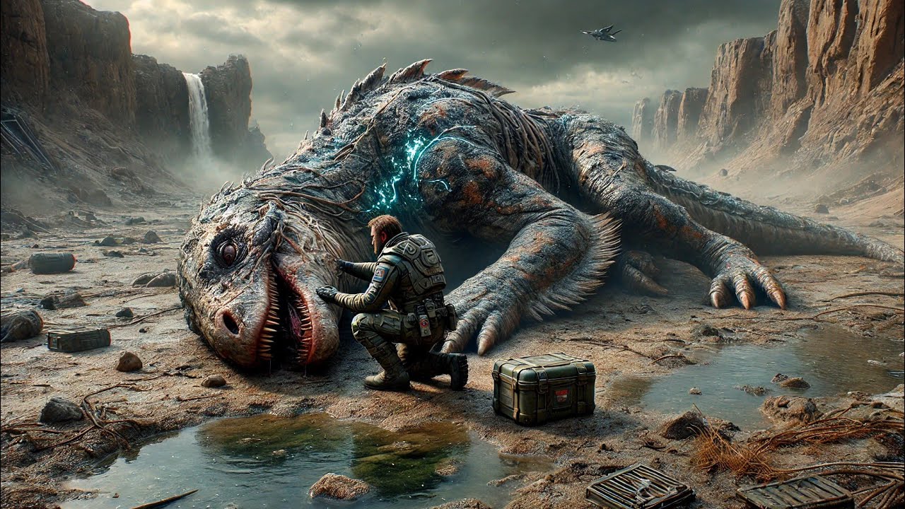 Only the Foolish Human Vet Dared to Treat the Alien Queen's Beast! | A ...