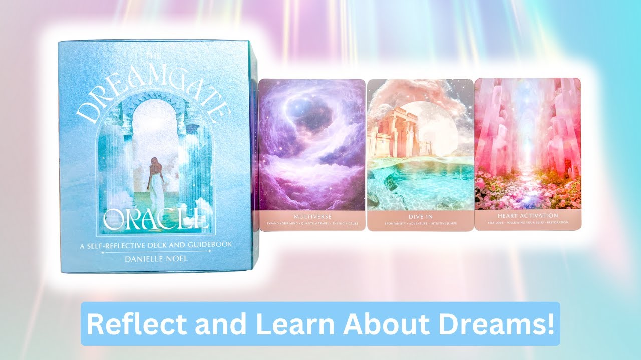The Dreamgate Oracle Deck Unboxing 🌙💫🤍 - YouTube