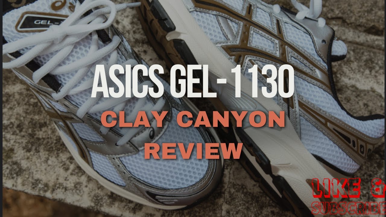 ASICS Gel-1130 Clay canyon review - YouTube