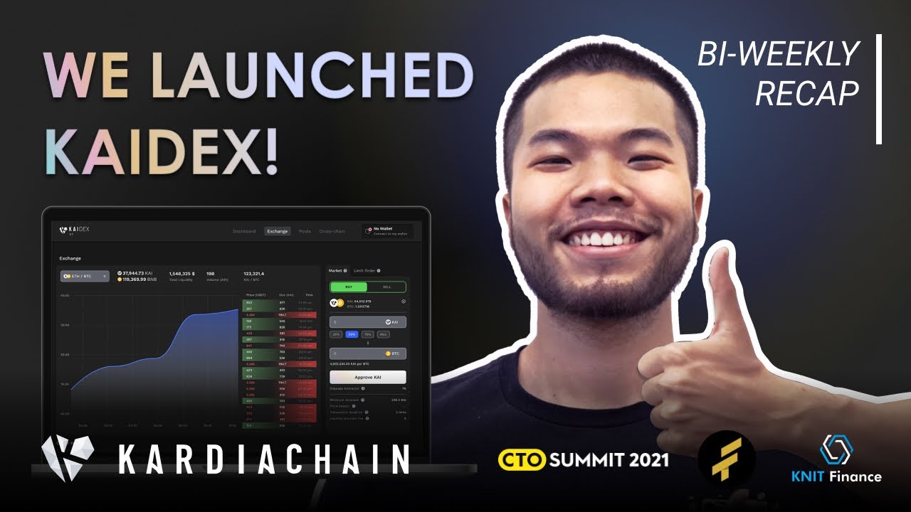 Bi-weekly recap 22: KAIDEX launch, CTO Talks, partnership with FAM ...