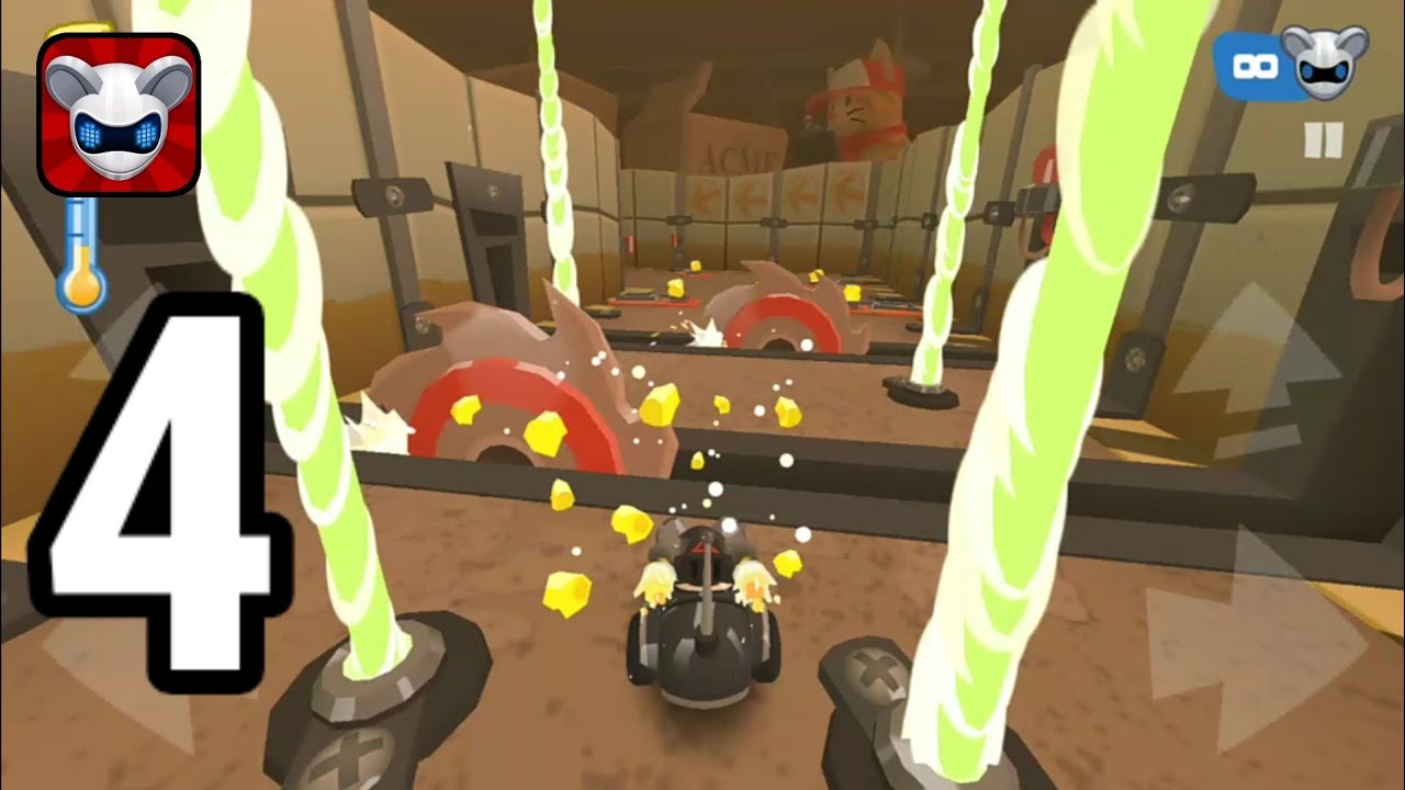 Mouse Bot - Gameplay Walkthrough Part 4 | Lab 6: Puss and the Pendulum ...