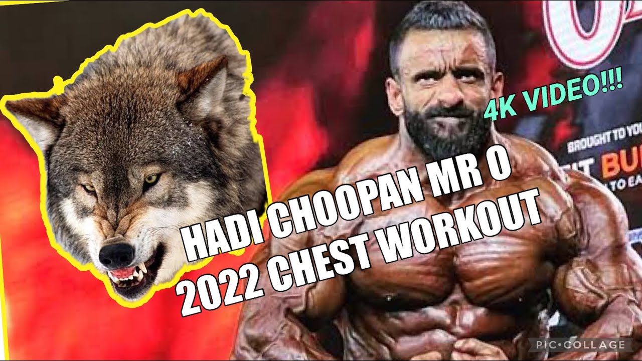 Hadi Choopan - The Persian Wolf - Mr Olympia 2022 Chest Workout! - YouTube