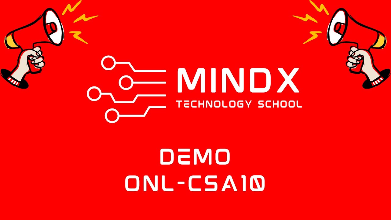 [MINDX-DEMO] ONL-CSA10 - YouTube