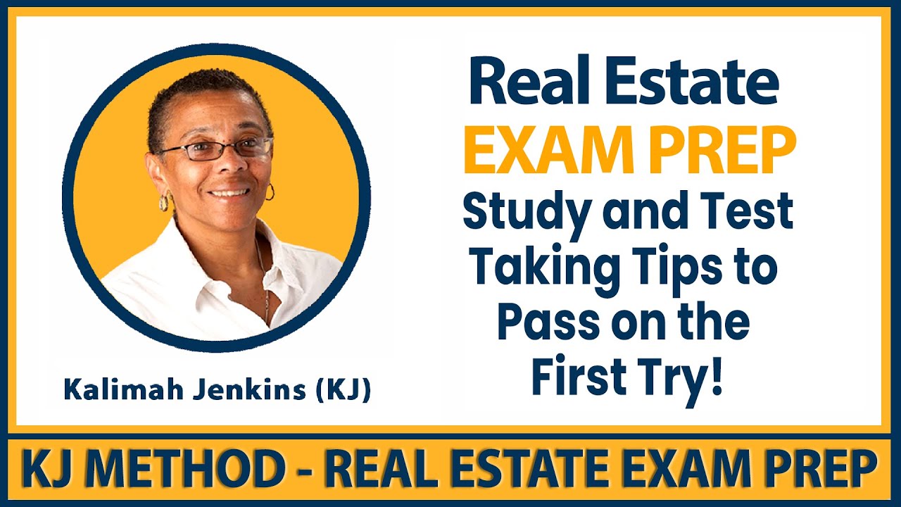 Real Estate EXAM Prep – The BEST STUDY and TEST TAKING TIPS to Pass ...