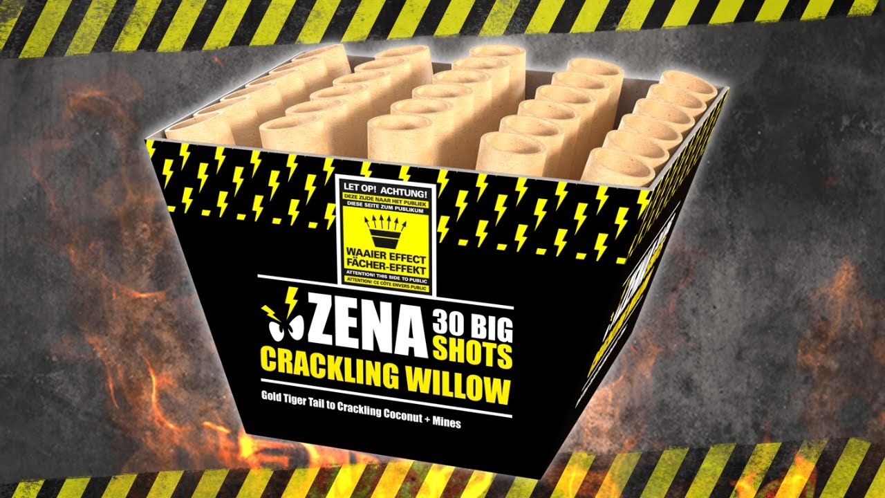 Zena Crackling Willow - Zena Nederland - Lesli Vuurwerk - 01627 - YouTube