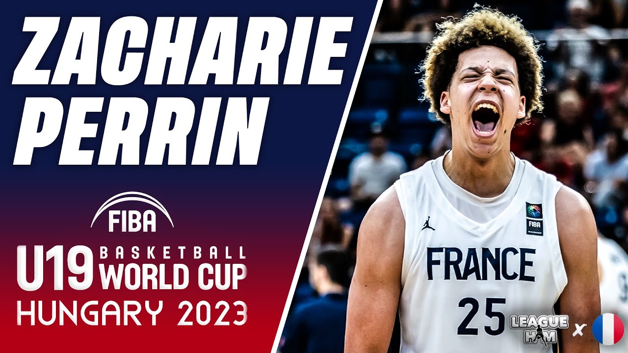 Skilled 6'10 Big Zacharie Perrin Averaged Double-Double in FIBA U19 WC ...