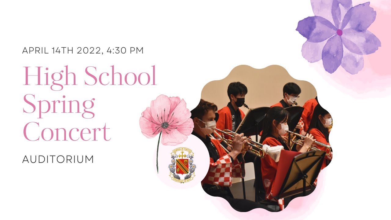 High School Spring Concert 2022 - YouTube
