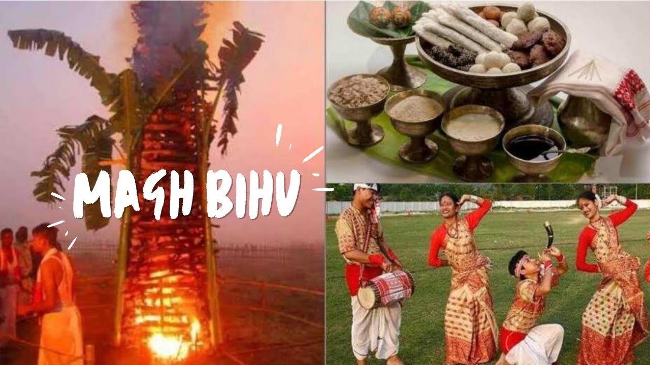 Magh bihu / Bhugali bihu / Assam's festival - YouTube