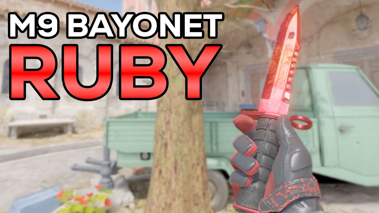 CS2 M9 Bayonet Ruby Doppler (FACTORY NEW) | CS2 Knife Gameplay - YouTube