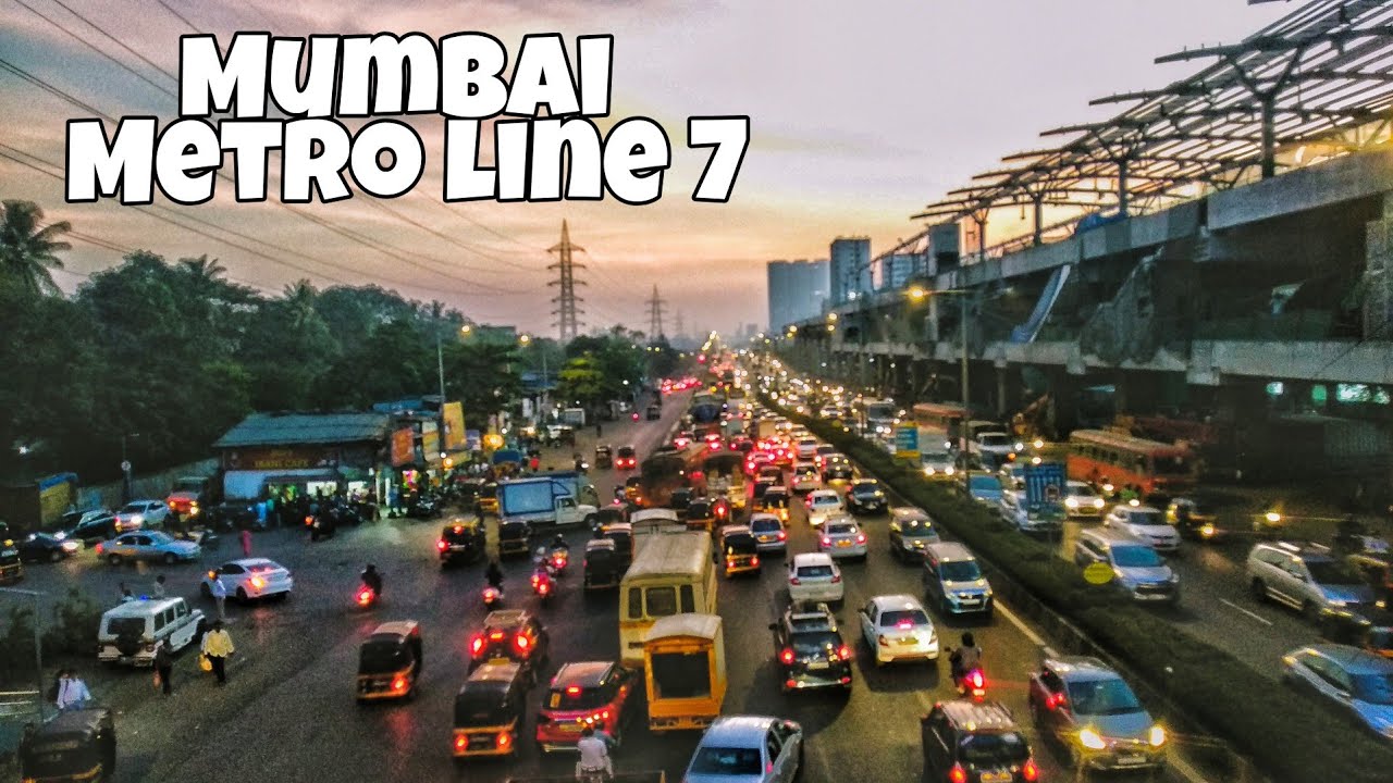 Mumbai Metro Line 7 - Andheri to Dahisar full route - 26th October 2020 ...
