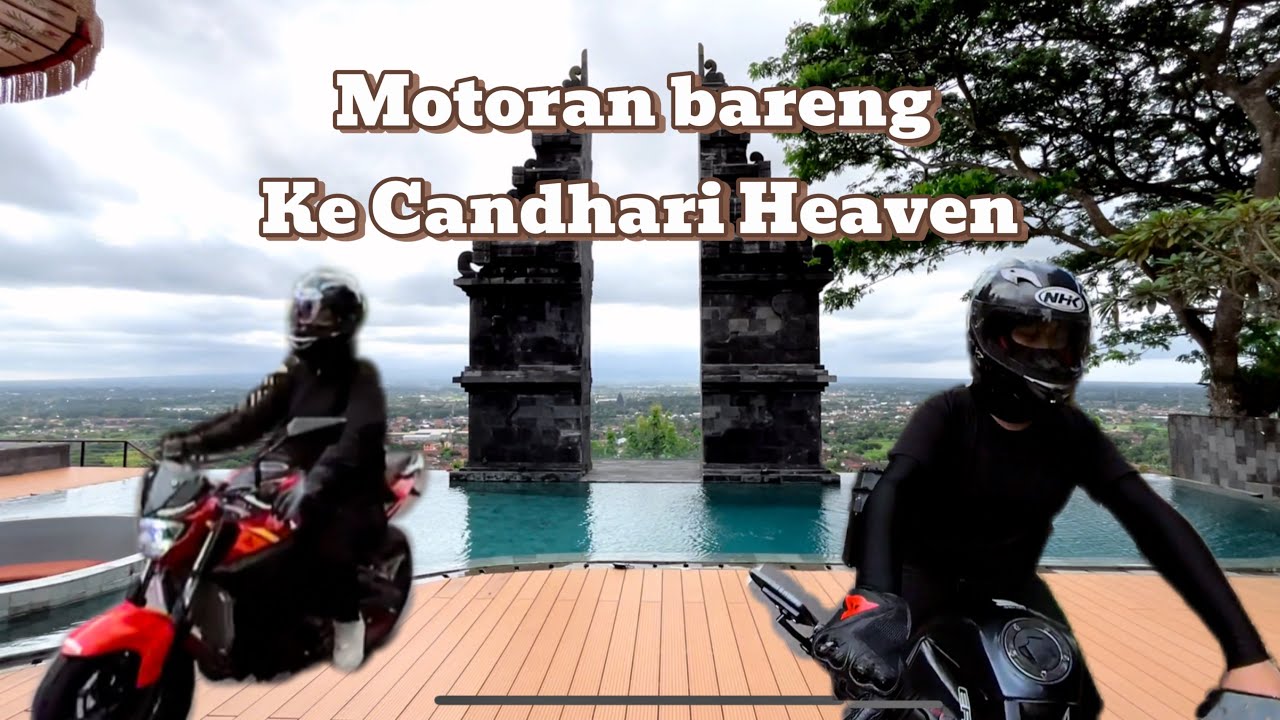 Motoran ke Candhari heaven. Cafe resto view Candi Prambanan - YouTube