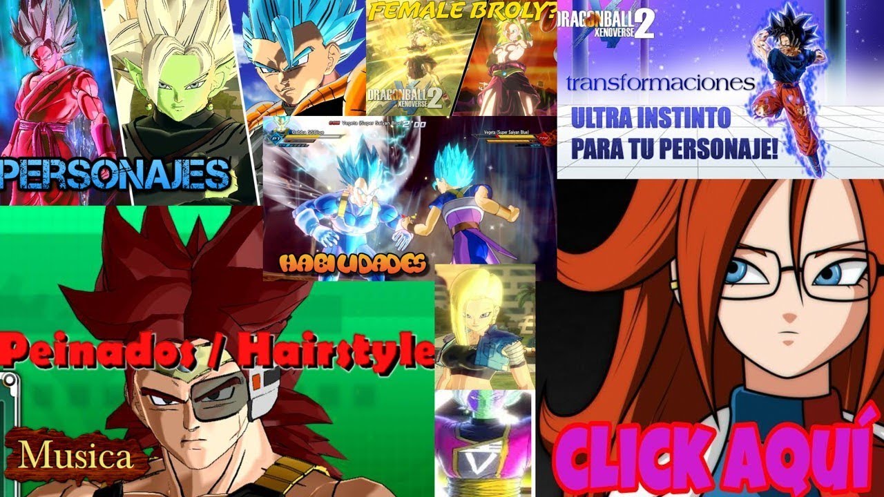 DBX2 PC actualizacion 1.09.01-mods-transformaciones-habilidades-trajes ...