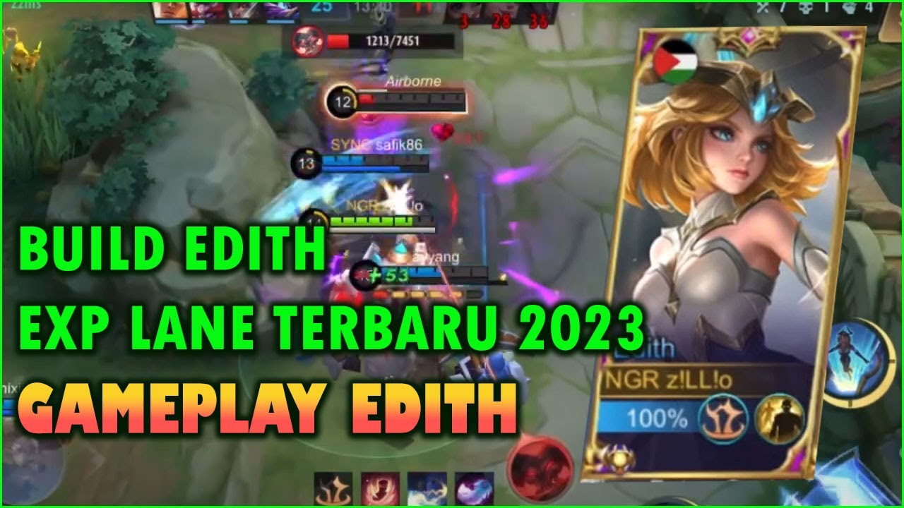 EDITH VS THAMUZ ?? GASSSS - BUILD EDITH TERBARU - GAME PLAY EDITH ...
