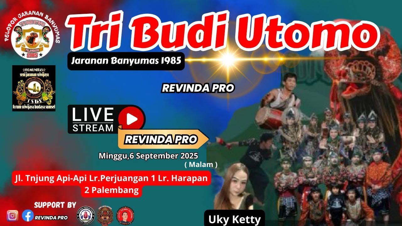 🔴 Live Streaming " Tri Budi Utomo " Tanjung Api- Api Jl. Perjuangan .1 ...